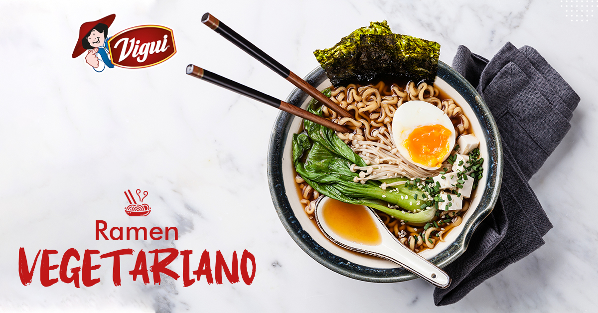 Ramen Vegetariano - Pastas Vigui